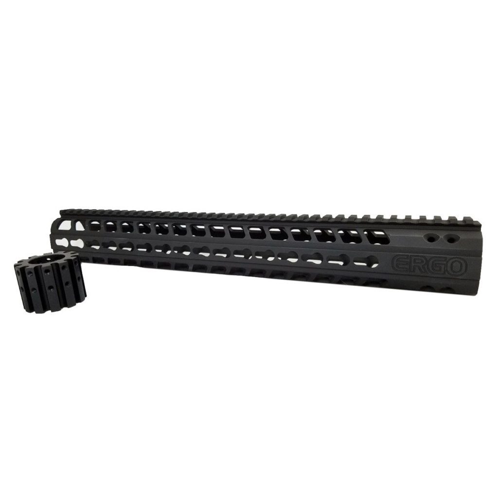 ERGO M-LOK SUPERLITE™ MODULAR FREE FLOAT RAIL SYSTEM • ERGO Grips