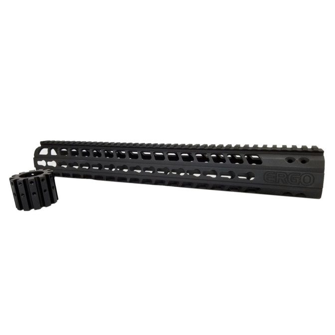 ERGO M-LOK SUPERLITE™ MODULAR FREE FLOAT RAIL SYSTEM • ERGO Grips